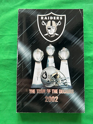 2002 LOS ANGELES RAIDERS MEDIA GUIDE OAKLAND RAIDERS | eBay