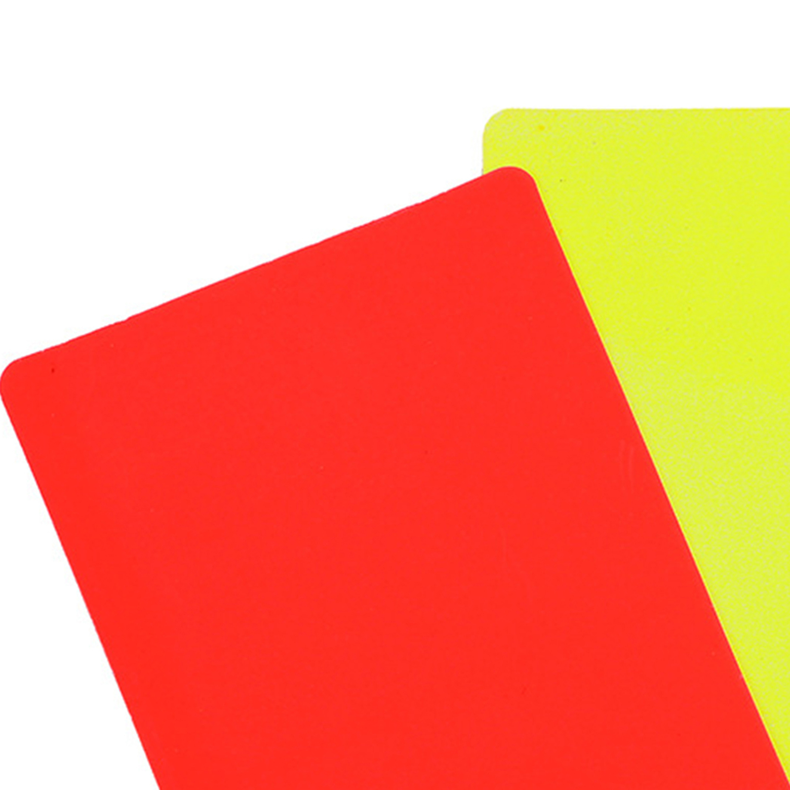 1 Set Referee Card Bright Color Warning Record Soccer Games Red Yellow ...