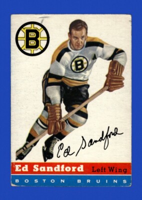 1954-55 Topps Set-Break # 48 Ed Sandford LOW GRADE (filler) *GMCARDS ...