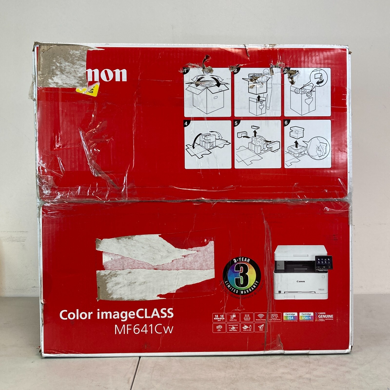 Canon Color ImageCLASS MF641Cw Multifunction Laser Printer White