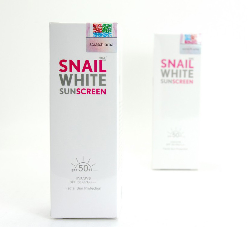 51ml Snail White Facial Sunscreen Lotion Face Protection SPF50 PA UVA ...