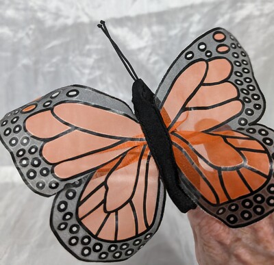 Folkmanis Folktails Monarch Butterfly finger puppet storytelling ...