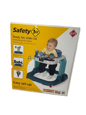 Safety 1st Ready, Set, Walk! DX Developmental Entertainer Walker ...
