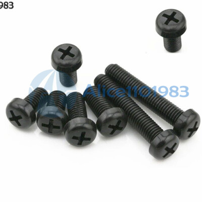 1000 PCS M3x6mm Black Nylon Screw NEW | eBay