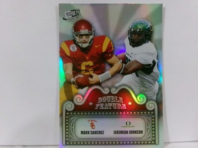 2009 Signature Edition Double Feature Mark Sanchez Jeremiah Johnson ...