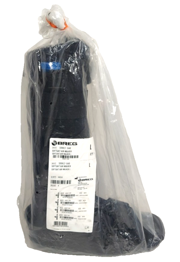 NEW! BREG SoftGait Air Walker L Boot Tall Large Ref 100617-040 Leg Foot ...