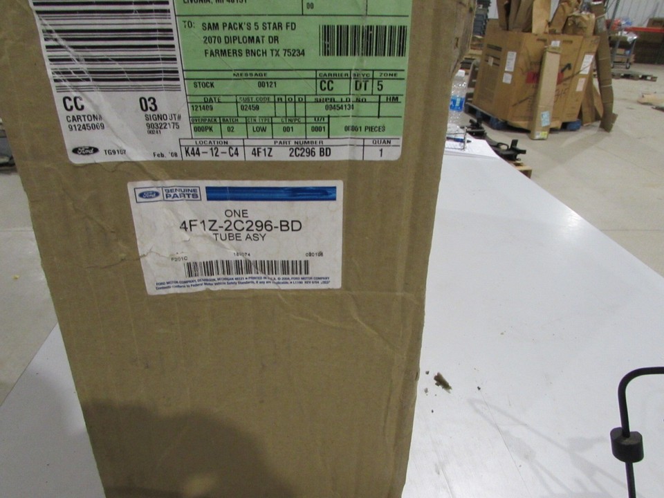 NOS NEW GENUINE FORD MOTORCRAFT PART # 4F1Z-2C296-BD BRAKE TUBE ASSY | eBay