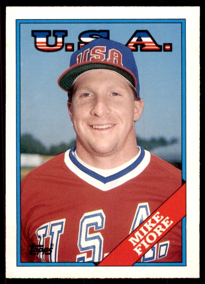 1988 Topps Traded. Mike Fiore Baseball Cards #38T | eBay