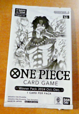 ONE PIECE CARD ENGLISH PROMO WINNER PACK X1 BOOSTER SEALED MINT 2024 | eBay