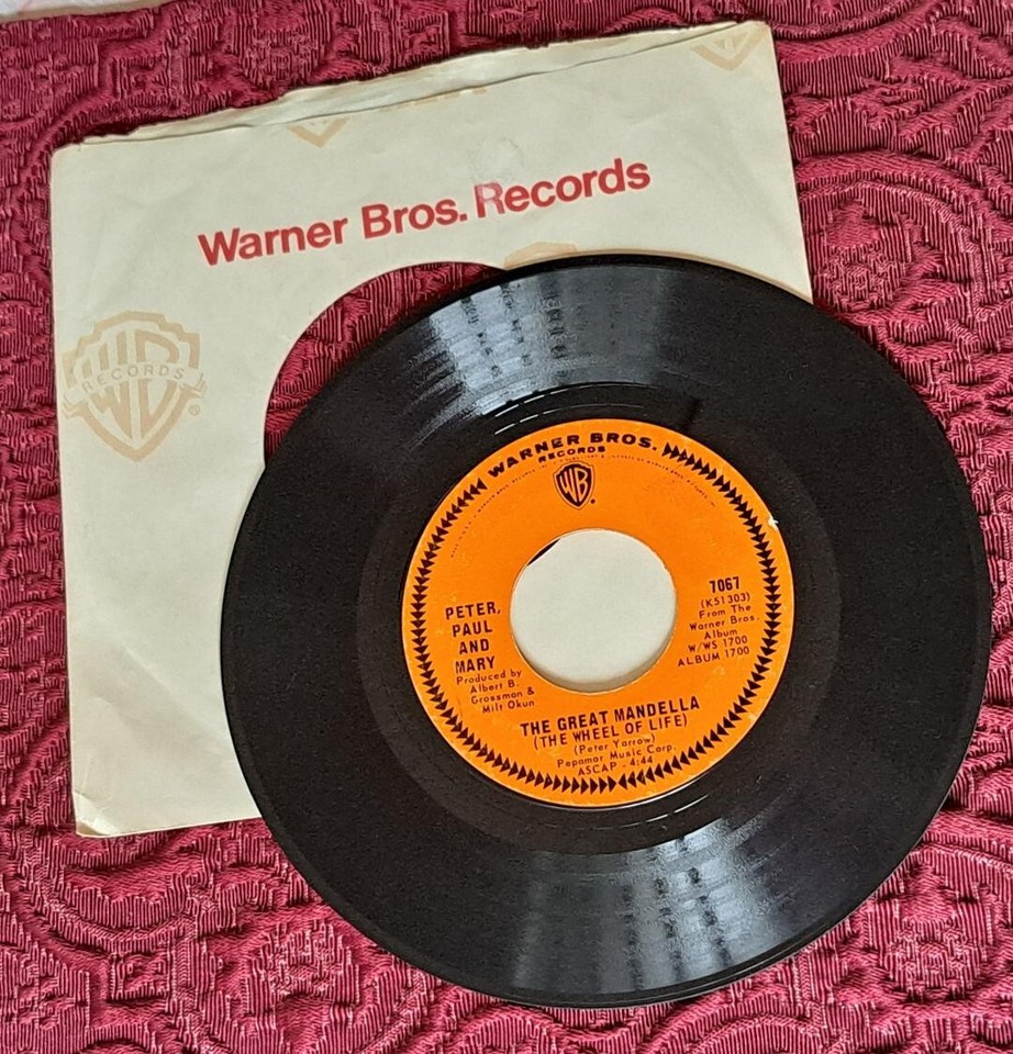 Peter Paul and Mary - I Dig Rock & Roll Music / The Great Mandella ...