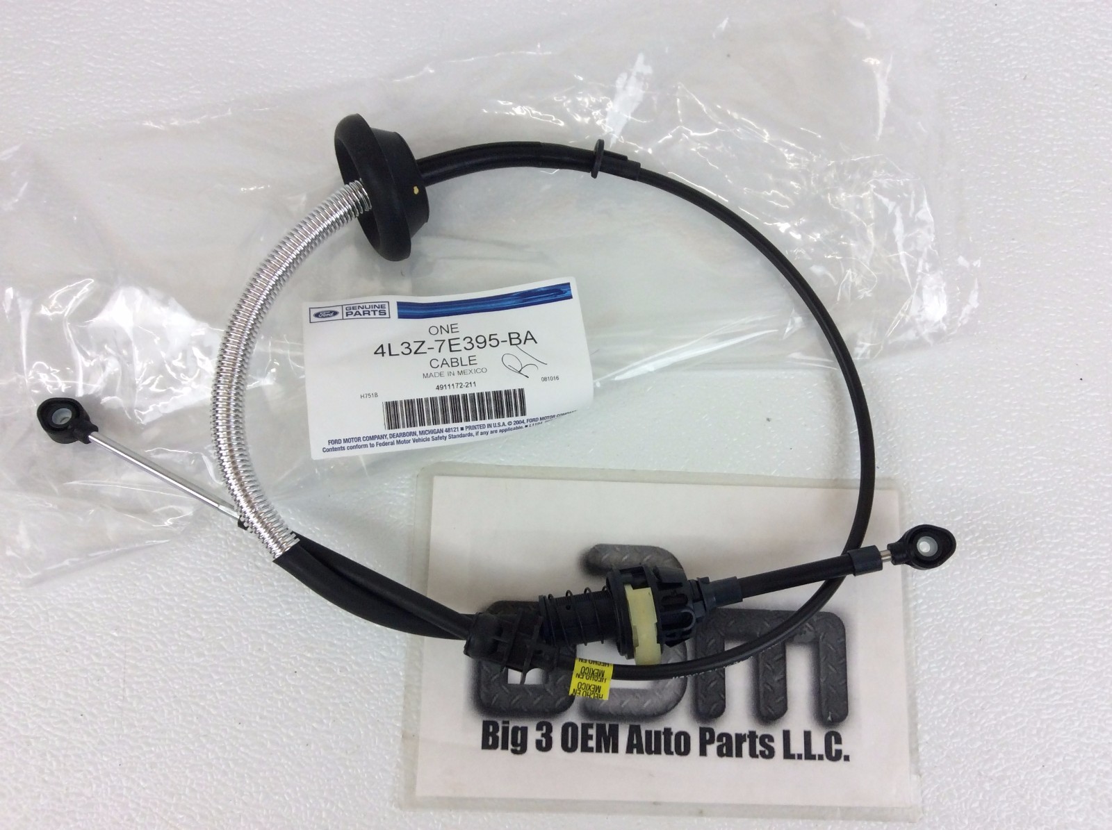2004 Ford F-150 Automatic Transmission 4R70W Column Shift Cable new OEM ...