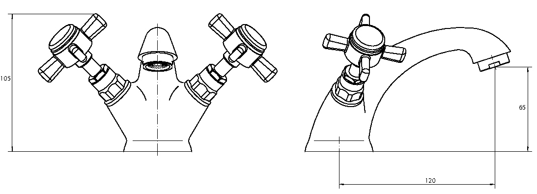Enzo Rodi Dietsche Elizabethan Basin Bath Taps Basin Mono Bath Shower ...