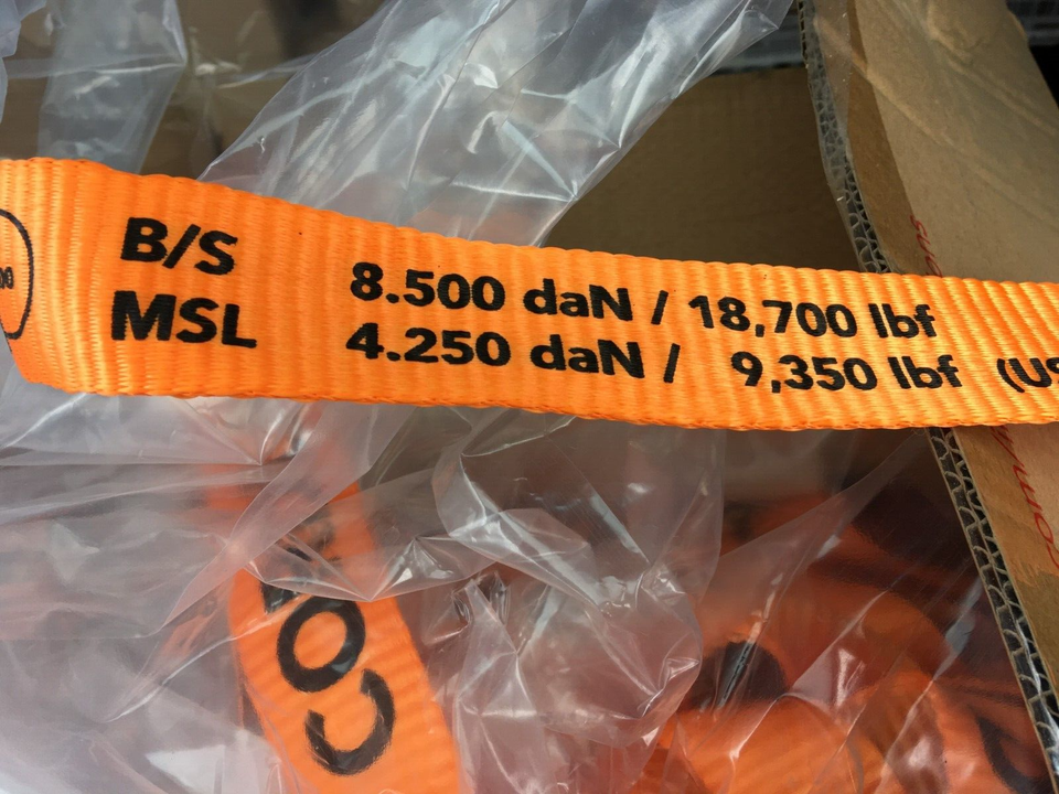 100 feet (X 5) Cordlash 200 Cargo Strap Cordstrap 40mm/ 1-5/8" 8500 kg ...