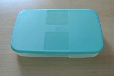 Tupperware 2285H-4 Clear Sandwich Lunch Meat Cheese Keeper Saver ...