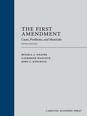 The First Amendment: Cases, Problems, and Materials - Hardcover - GOOD ...
