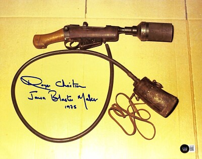 Star Wars Prop Designer Roger Christian Signed 11x14 Photograph BECKETT ...