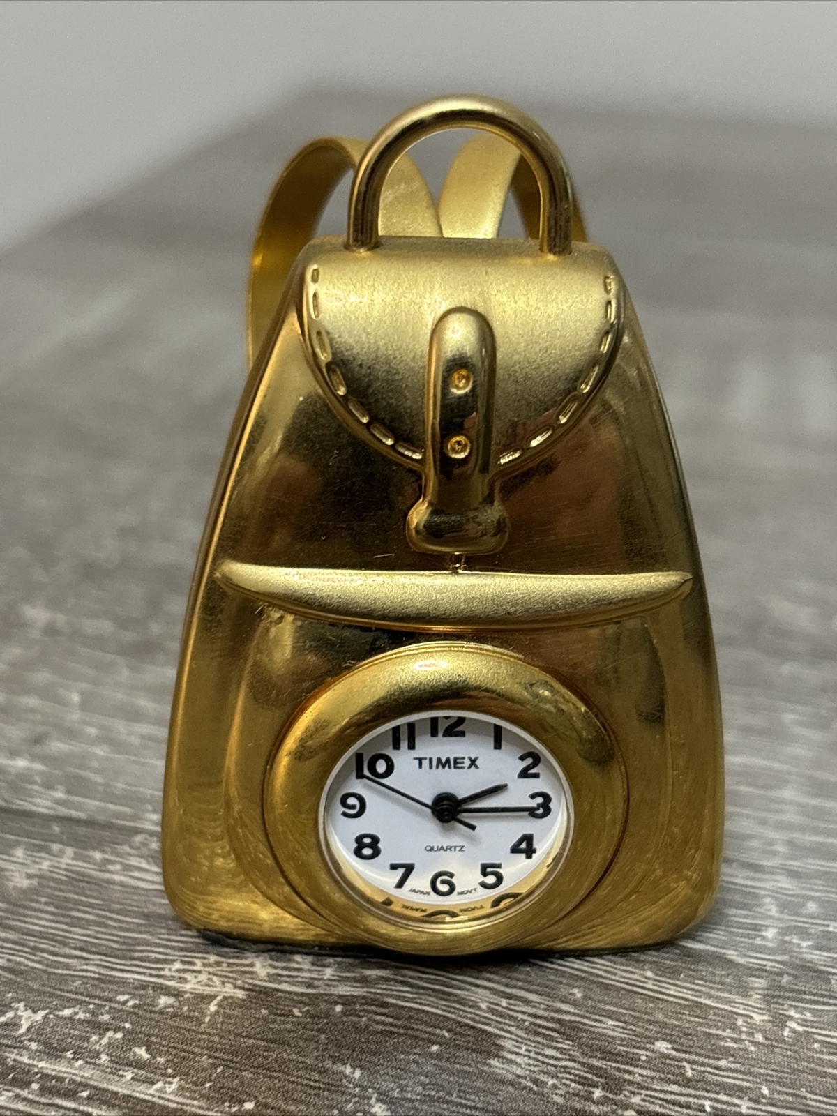 Vintage Timex Collectible Mini-Clock Backpack - New Battery. | eBay