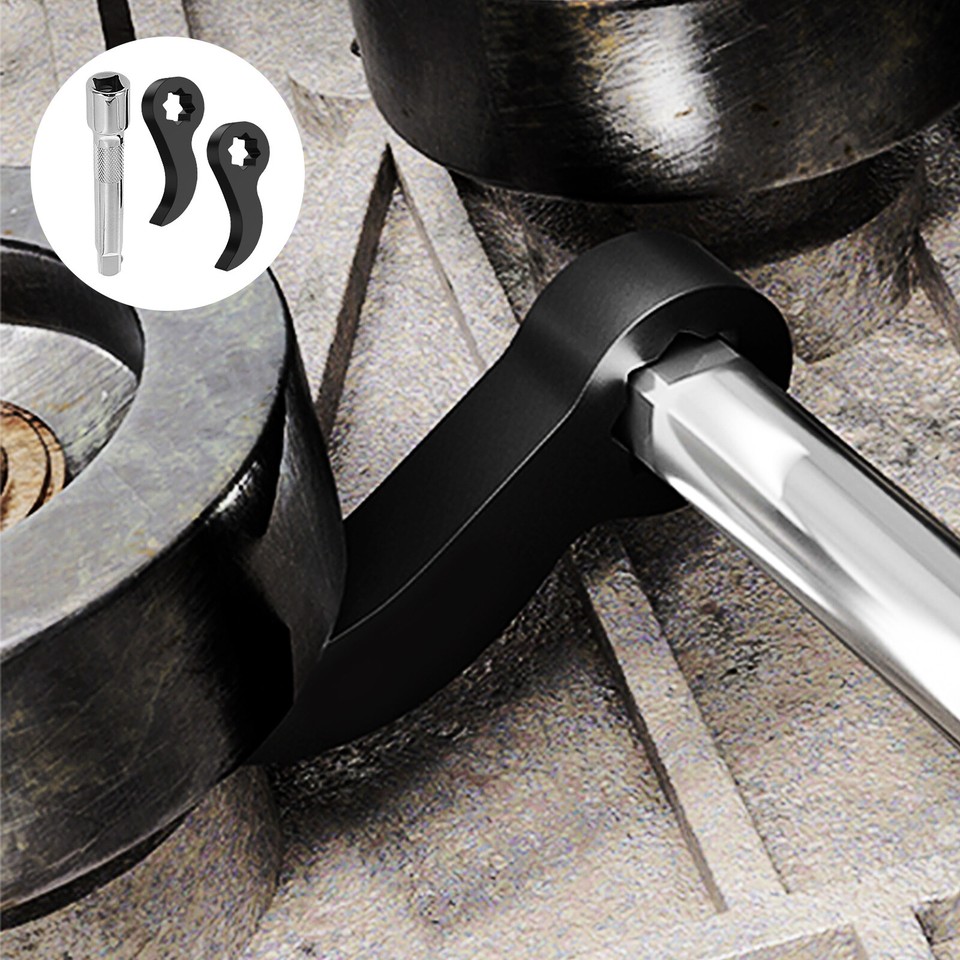 2Pcs Crowbar Adapter Head Metal Pry Bar Head Flexible Ratchet Lever ...