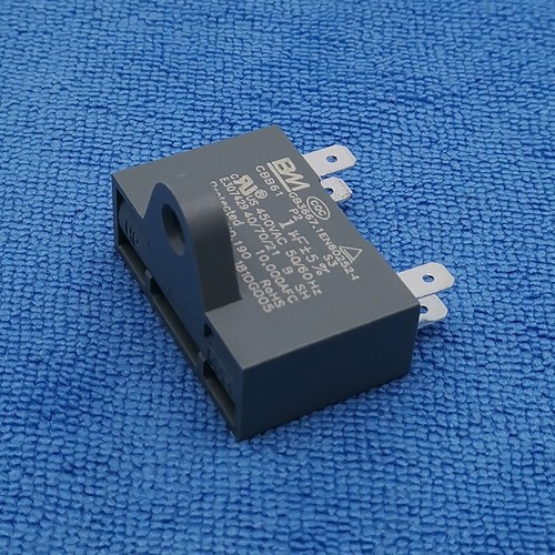 1pc CBB61 1uF 1 mfd 450V AC 4 Terminal Mini Split Capacitor for Fan ...