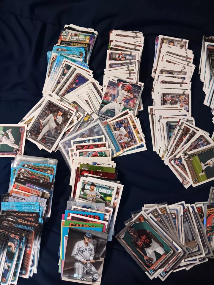 HUGE 2000+ BASEBALL CARD LOT ROOKIES PATCH #ED CARDS INSERTS SKENES ...