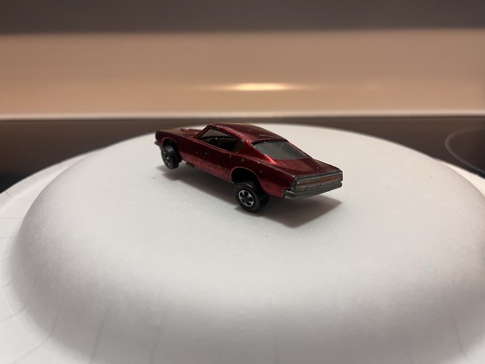 Vintage Hot Wheels Redline Custom Barracuda Spectraflame Ruby Red | eBay