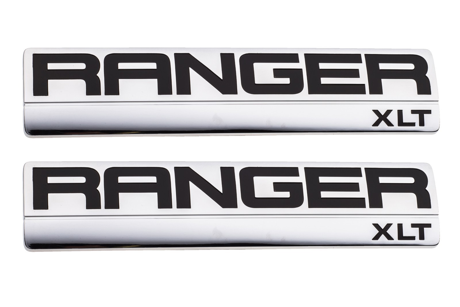 2006-2011 Ford Ranger XLT Chrome Left & Right Fender Emblems Set Of 2 ...