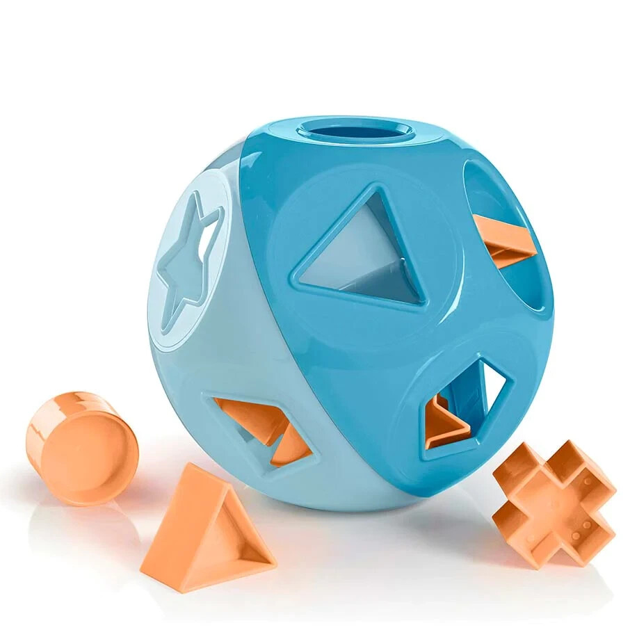 NEW tupperware Shape O Toy Ball blue & peach free shipping | eBay