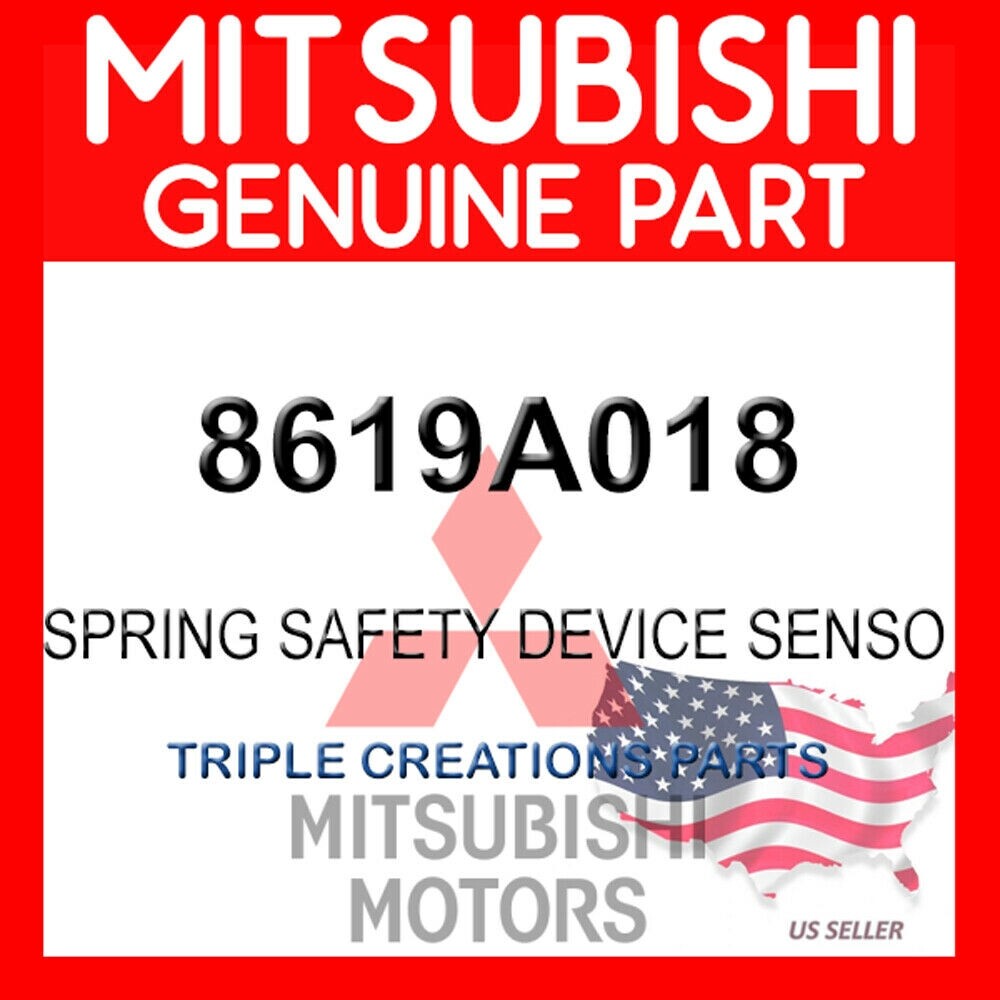 Genuine Mitsubishi 8619A018 Spring Safety Device Sensor OEM | eBay