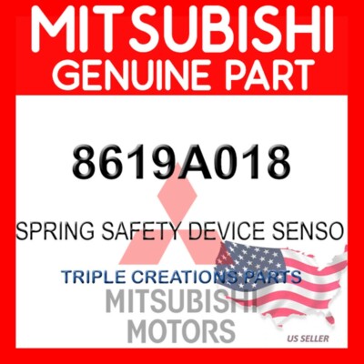 Genuine Mitsubishi 8619A018 Spring Safety Device Sensor OEM | eBay