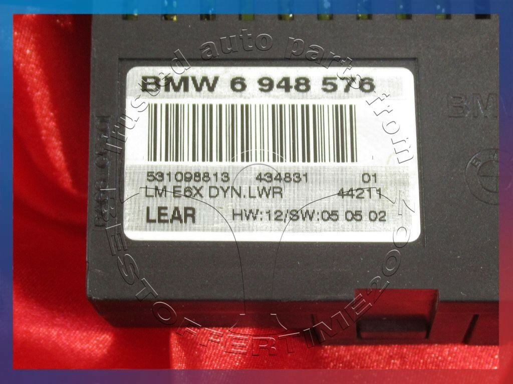 BMW E60 E61 E65 E66 5 7 series LCM XENON LIGHT CONTROL MODULE LM LWR ...