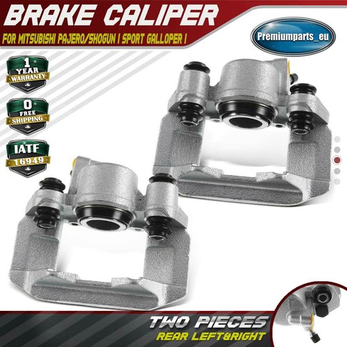 2x Brake Calipers Rear for Mitsubishi Pajero/Shogun Sport I Galloper I ...