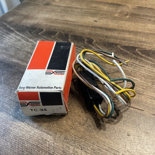Borg-Warner TC-34 Trailer Connector Kit Wired NOS Repair Auto | eBay
