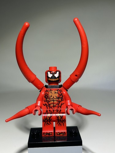 LEGO Carnage Minifigure 76178 Spiderman Marvel Daily Bugle NEW | eBay