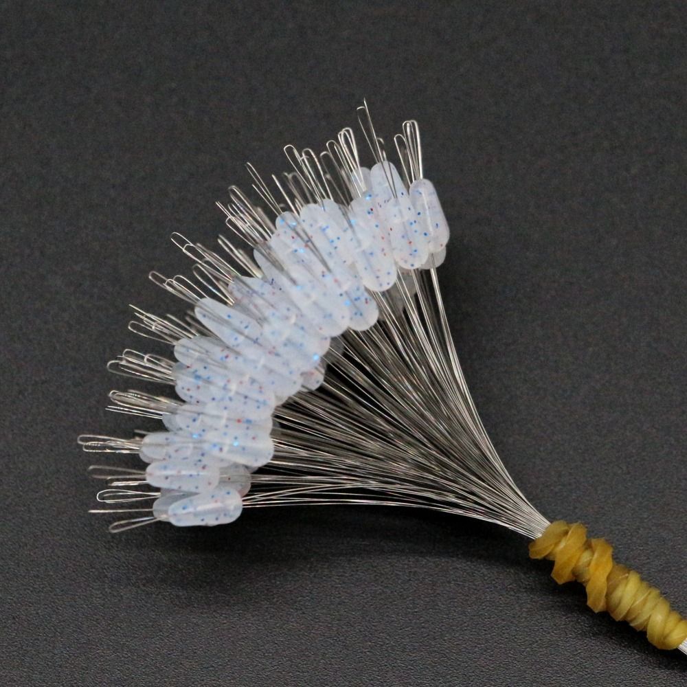 300pcs Fishing Supply Rubber Bean Float Space Beans Lakes Rivers Sea | eBay