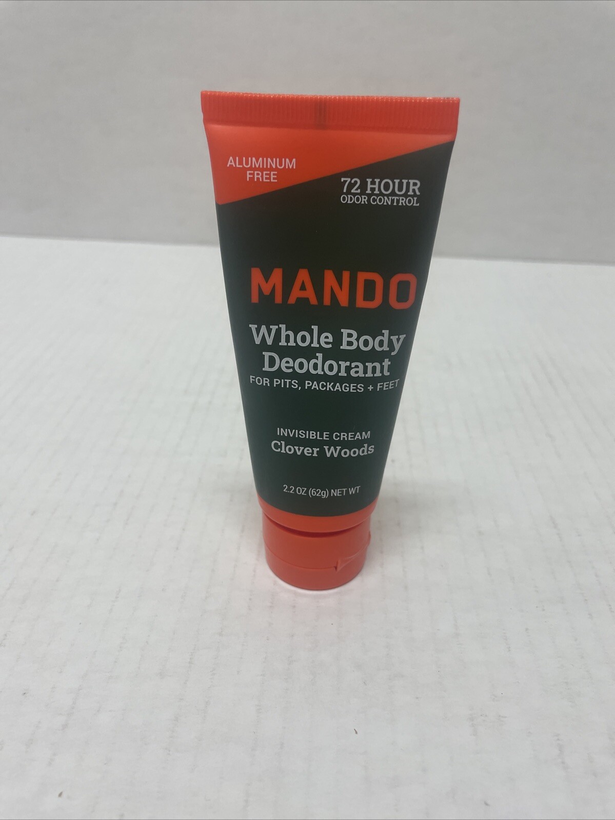 Mando Whole Body Deodorant Invisible Cream Clover Woods Scent SEALED ...