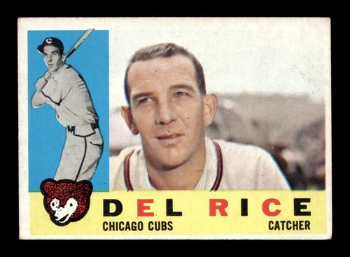 1960 Topps #248 Del Rice Cubs EX *g2 | eBay