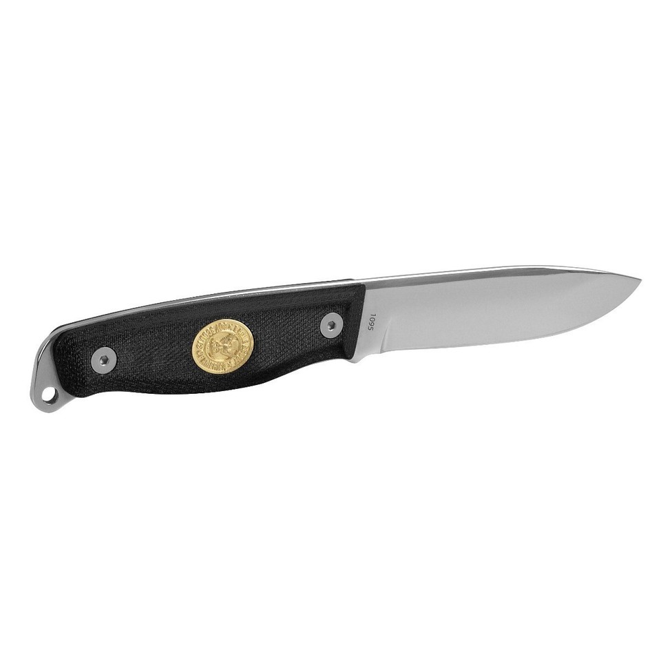 Boy Scout Official Camillus Eagle Scout Black Fixed Blade Knife w ...