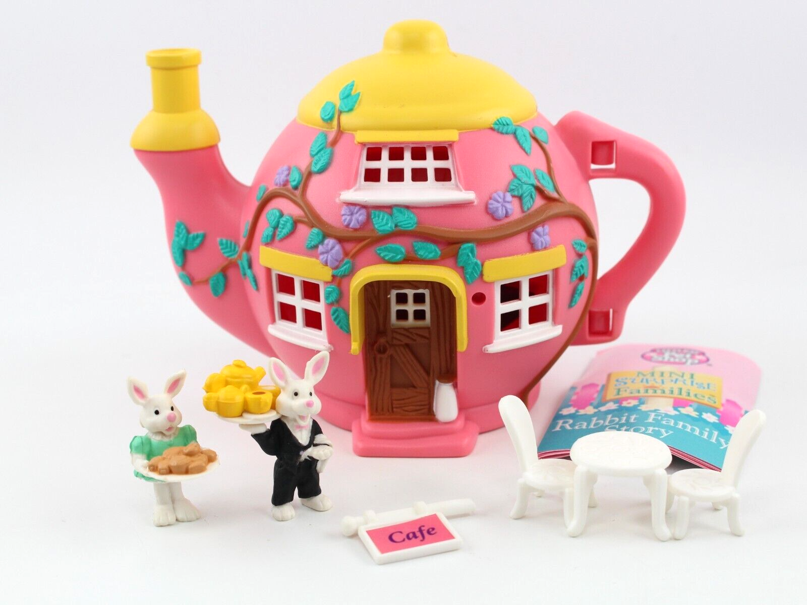 1996 Kenner Littlest Pet Shop LPS Mini Surprise Families Cafe Complete ...