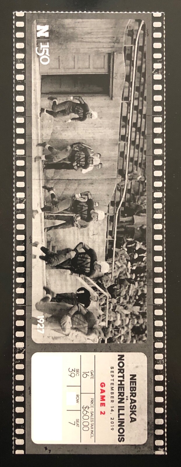 2019 Nebraska Cornhuskers Football Collectible Ticket Stub Choose Any ...