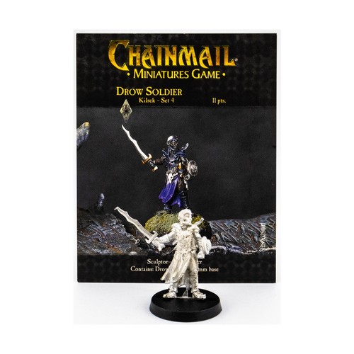 WOTC D&D 3e Loose Mini Drow Soldier #1 NM | eBay