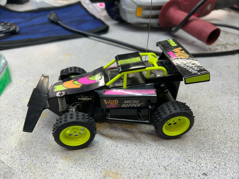 VINTAGE TAIYO/TYCO 27 MHz - WILD THING MINI HOPPER RC UNTESTED - READ ...