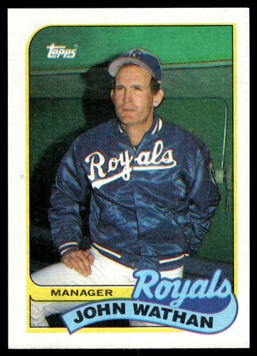 1989 Topps #374 John Wathan | eBay