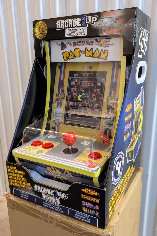 Arcade1Up Super Pac-Man Countercade - Tabletop home arcade game | eBay
