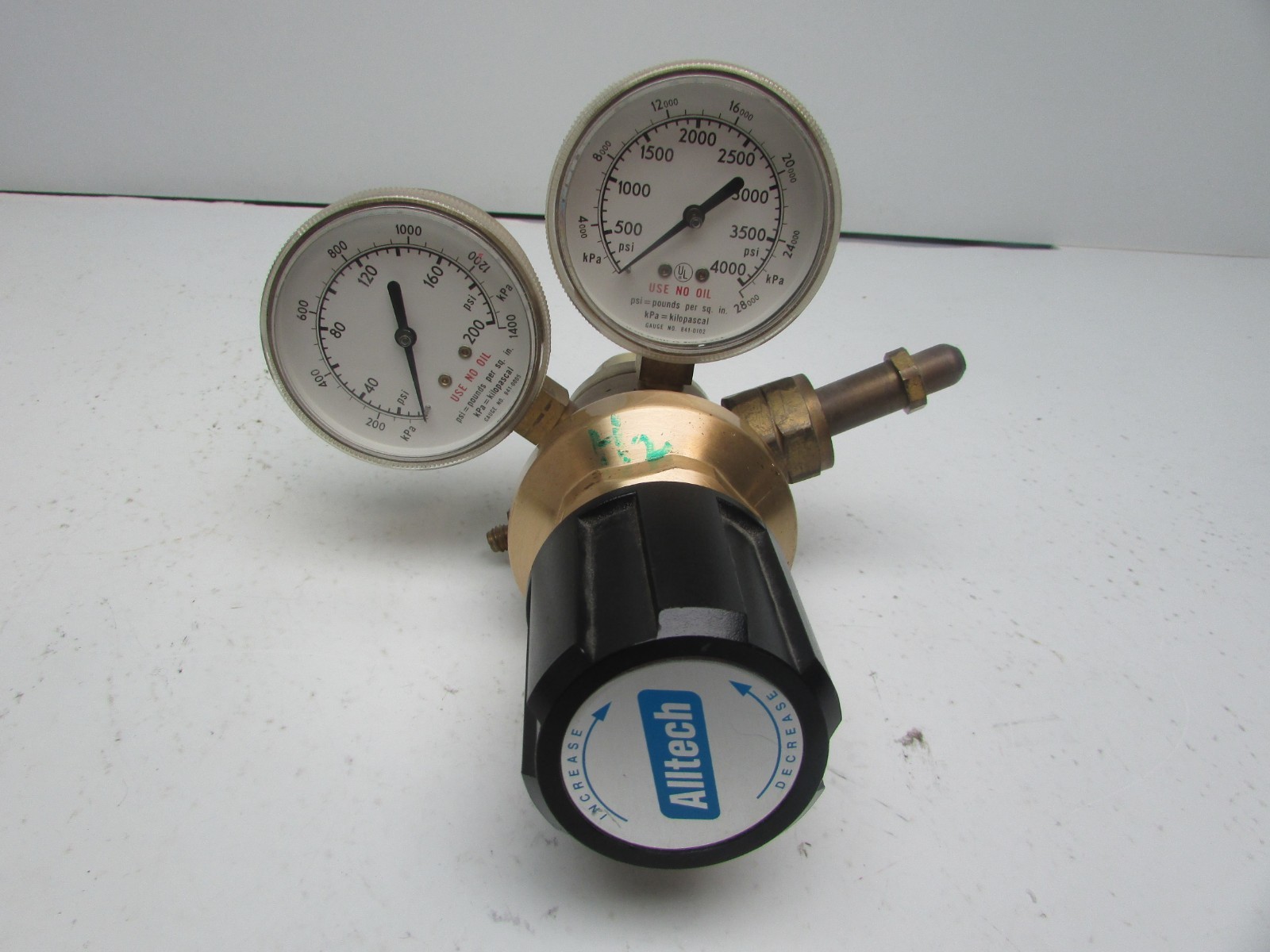 Concoa/Alltech Gas Regulator 100 Series 0-200 PSI and 0-4000 PSI | eBay