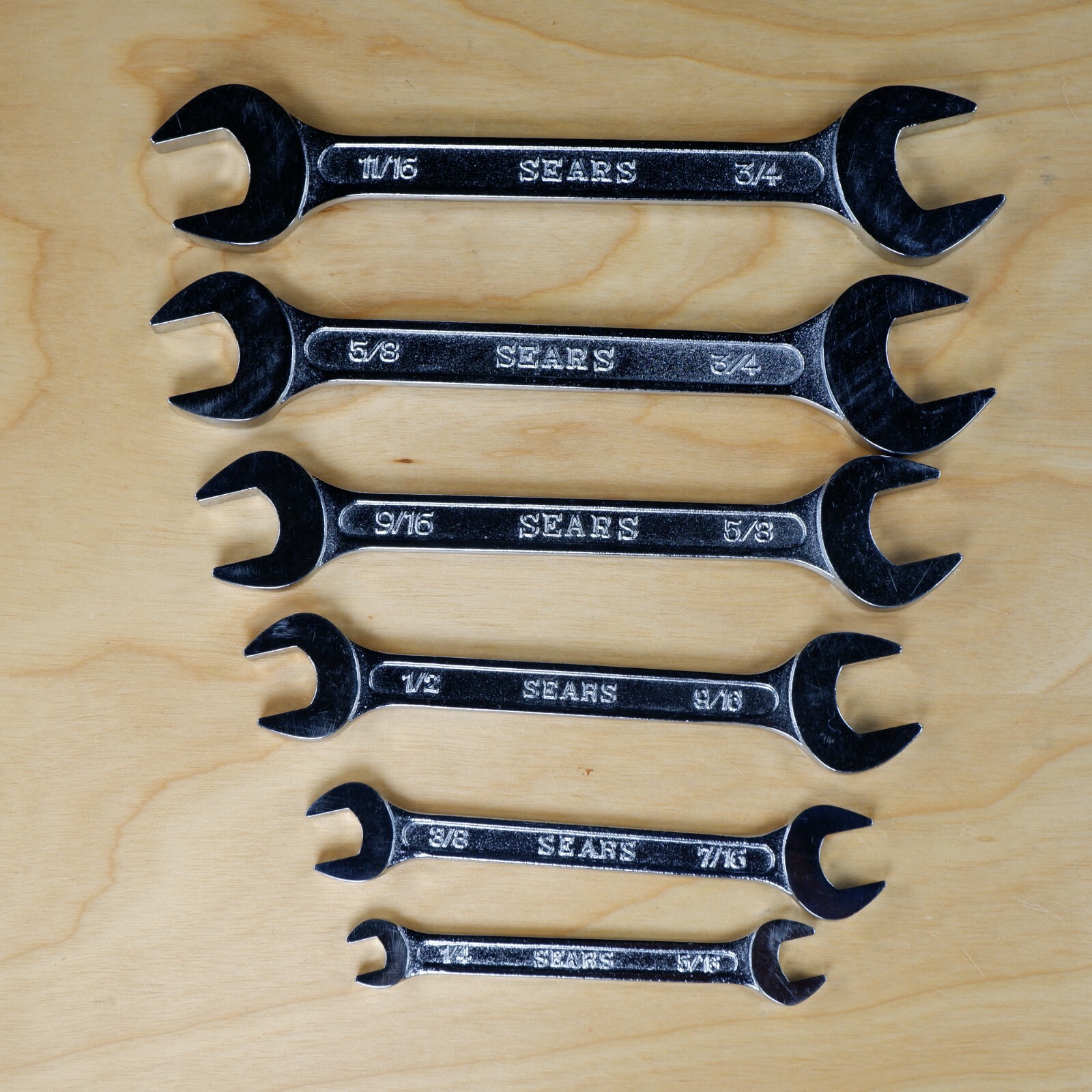 Open End Wrench Set