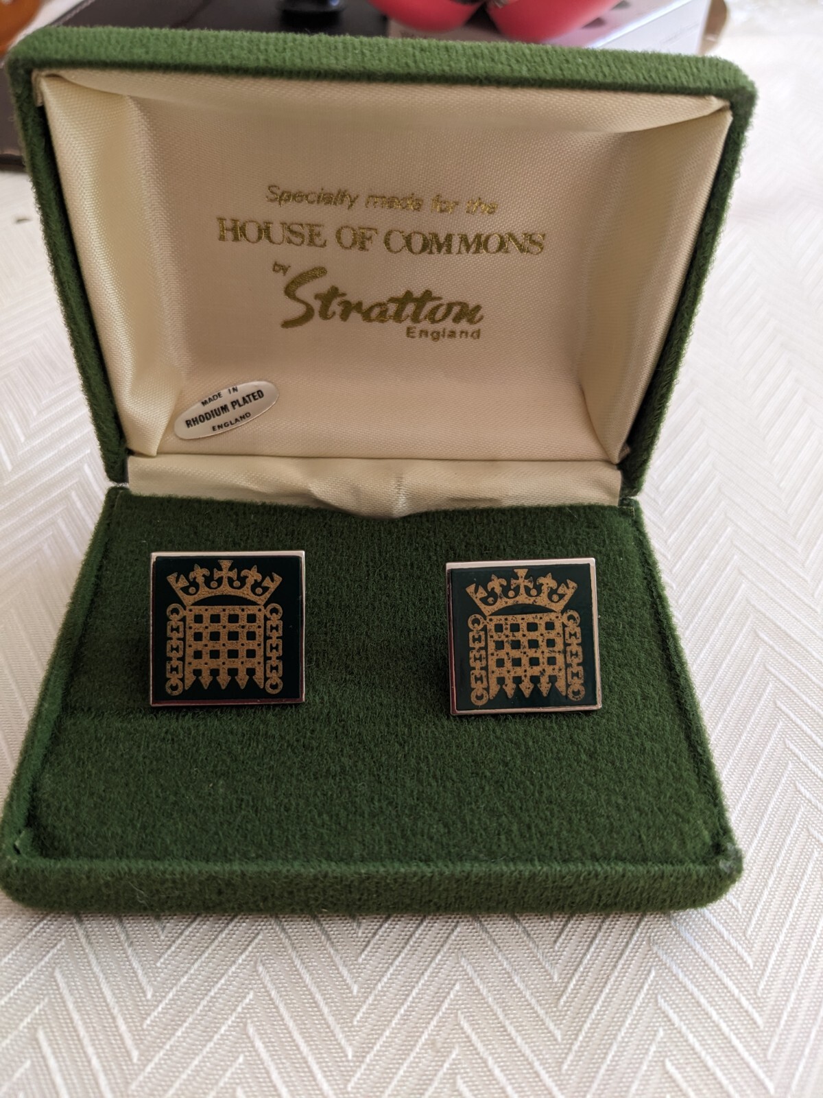 vintage stratton House Of Commons Parliament Green … - Gem