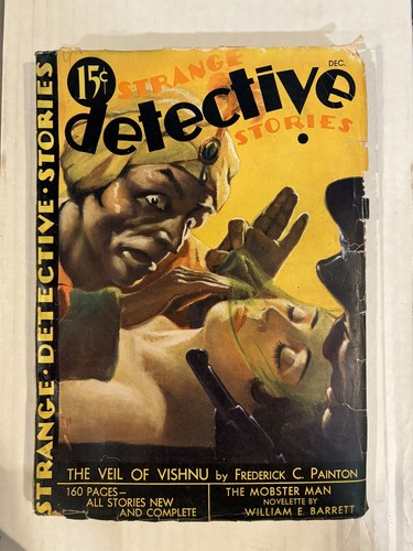 Strange Detective Stories December 1933 - VG - Scarce Pulp Magazine ...