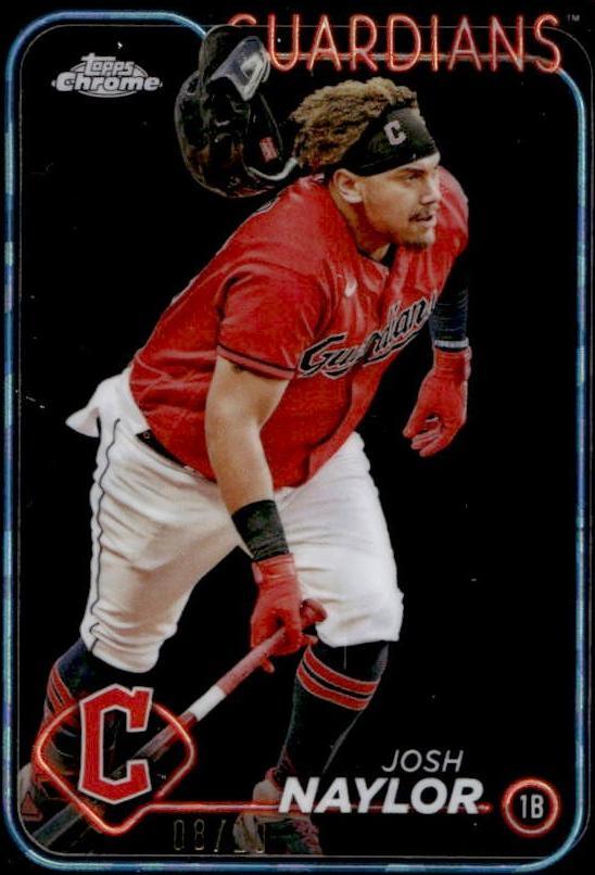 2024 Topps Chrome Sapphire Edition - Josh Naylor #10 Black /10 for sale ...