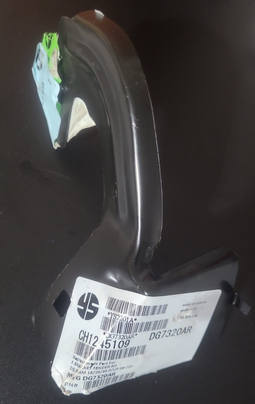 Fender Support Rh For RAM FULL SIZE P U 09-18 Fits CH1245109 55372838AD ...