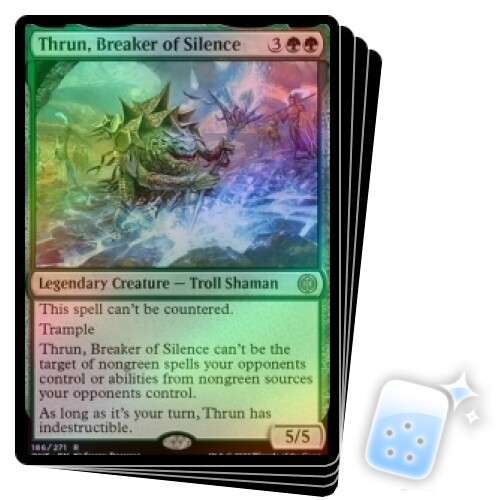 FOIL THRUN, BREAKER OF SILENCE X4 Phyrexia: All Will Be One ONE Magic ...